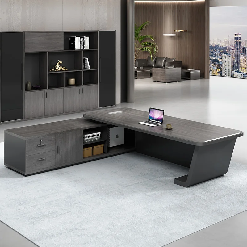 Luxury Big Boss Desk Table Design for Executive Offices