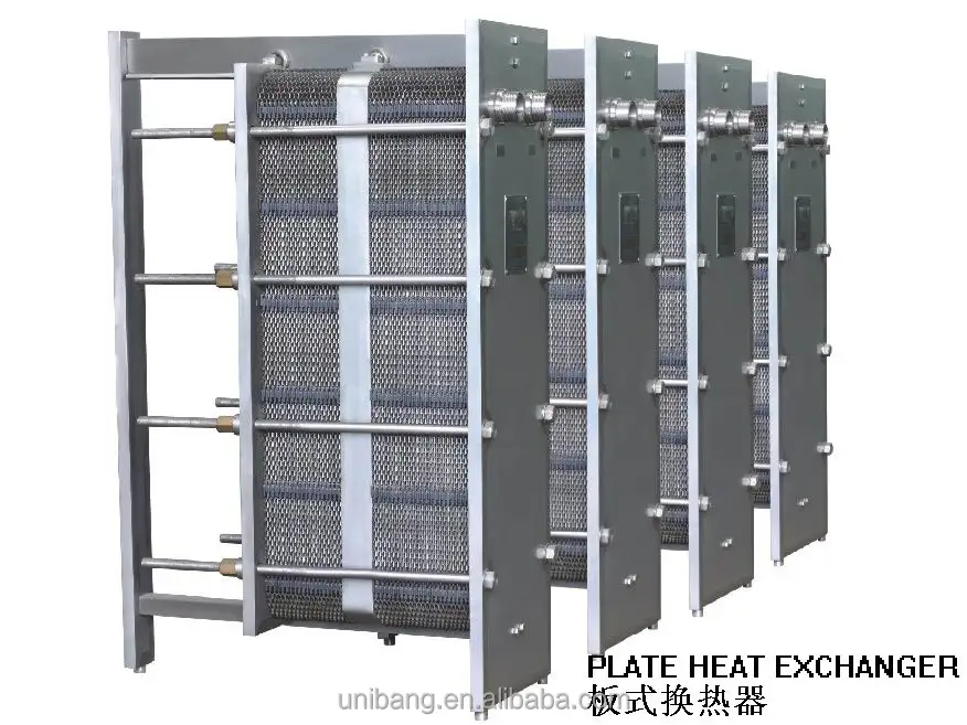 Automatic 1000L Stainless Steel Plate Heat Exchanger Pump Motor for ...