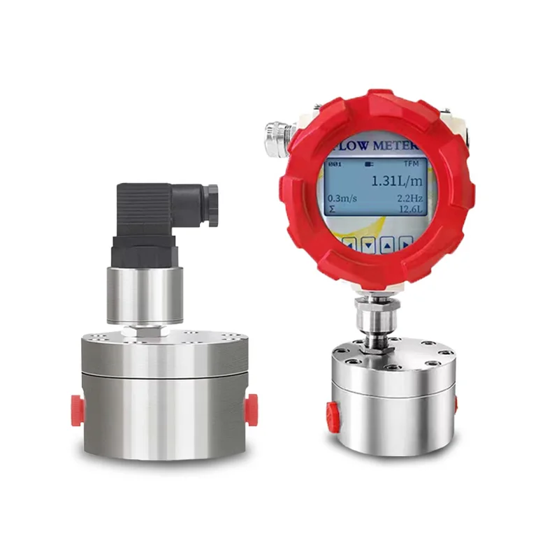 High Viscosity Gear Flowmeter Dn80 Sanitary Vegetable Grease Gear Flow ...