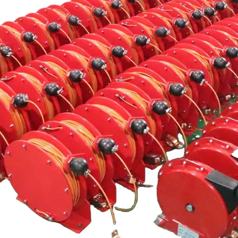 Retractable static grounding cable reel 20m 30meter manual hand rewind ...