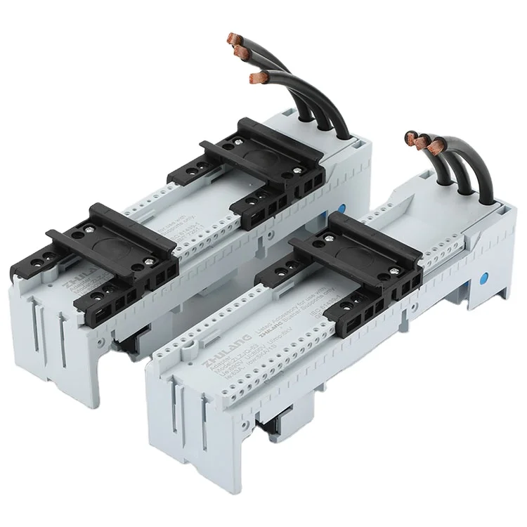 Industrial busbar system adapter 63A 690V 3P breaker adapter with Cable ...