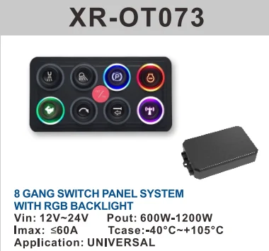 Waterproof IP68 Universal Circuit Control System Relay Box