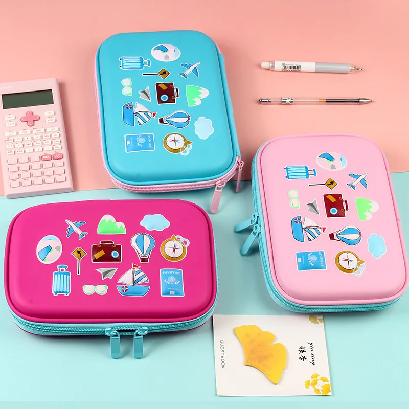 Hard Pencil Case With Compartments