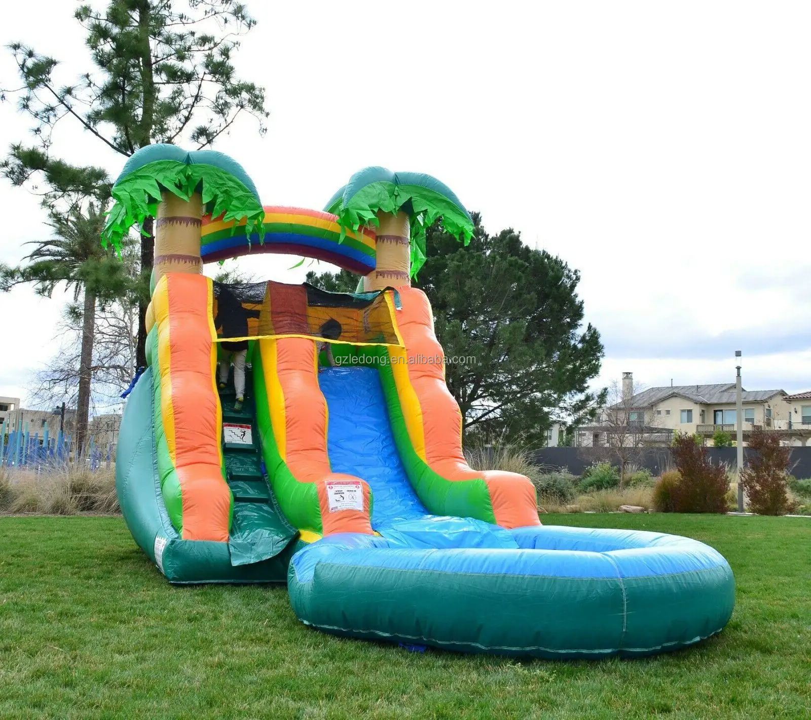 Outdoor Jump Jumper Inflatable Combo Adult Bouncer Pvc Jumping Castle ...