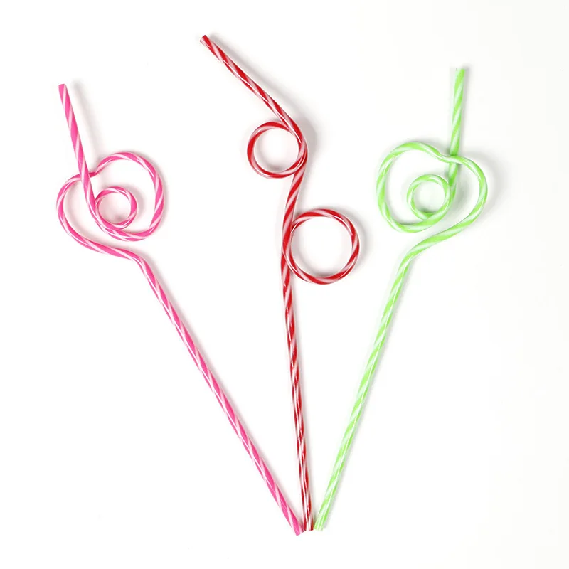 Personalized Word Shaped Drinking Straws for Party Fun