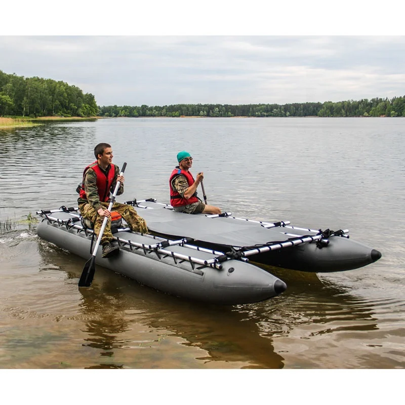 400cm 1.2mm PVC Catamaran Boat - Ideal for Fishing & Fun