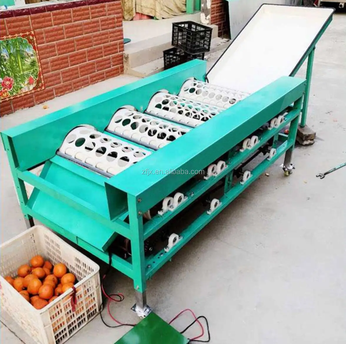 Automatic Grader Mango Fruit Grading Machine Oranges Lemon Sorting ...