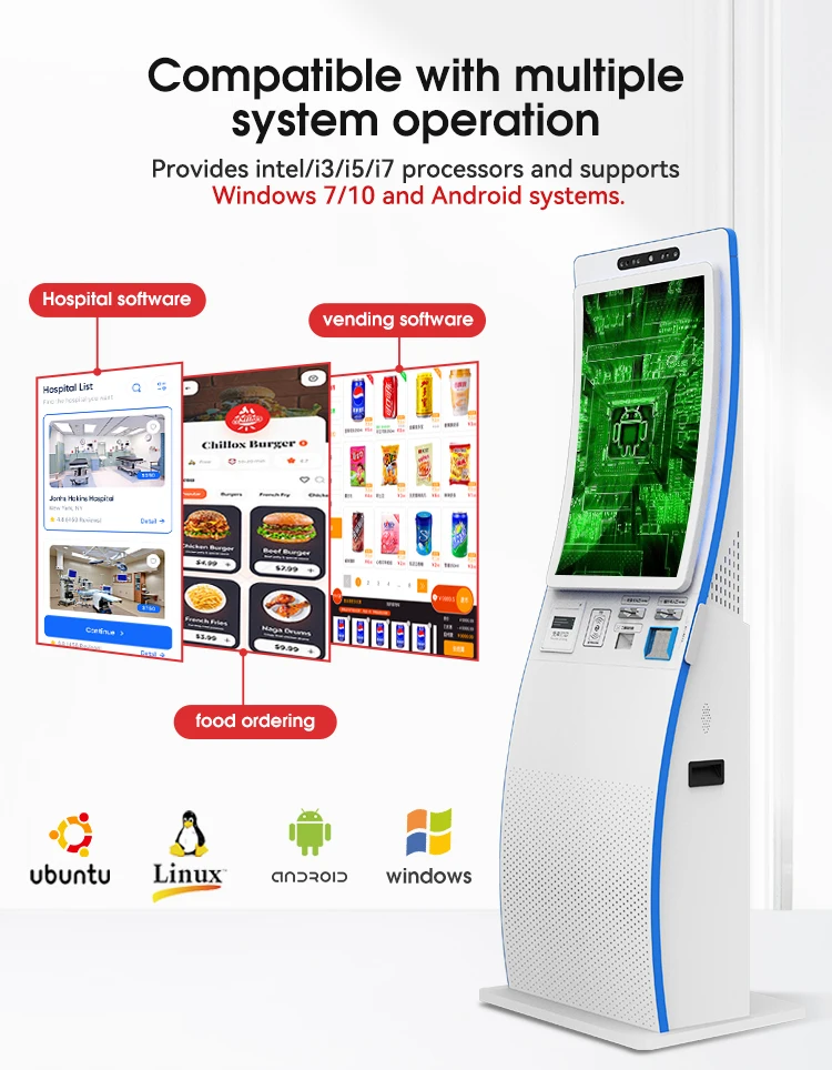 Usingwin Hotel Touch Screen Self Check-in Kiosk - Customizable