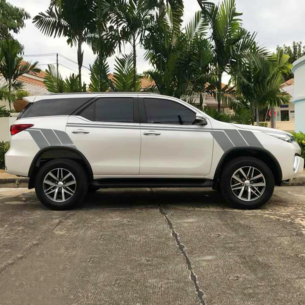 Alibaba.com: YCSUNZ Car Stickers for Fortuner 2015-2019, side door ...
