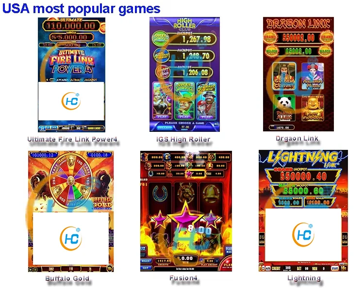 Usa Hot Sale Touch Screen Game Board Ultimate Fire Link Game Machine ...