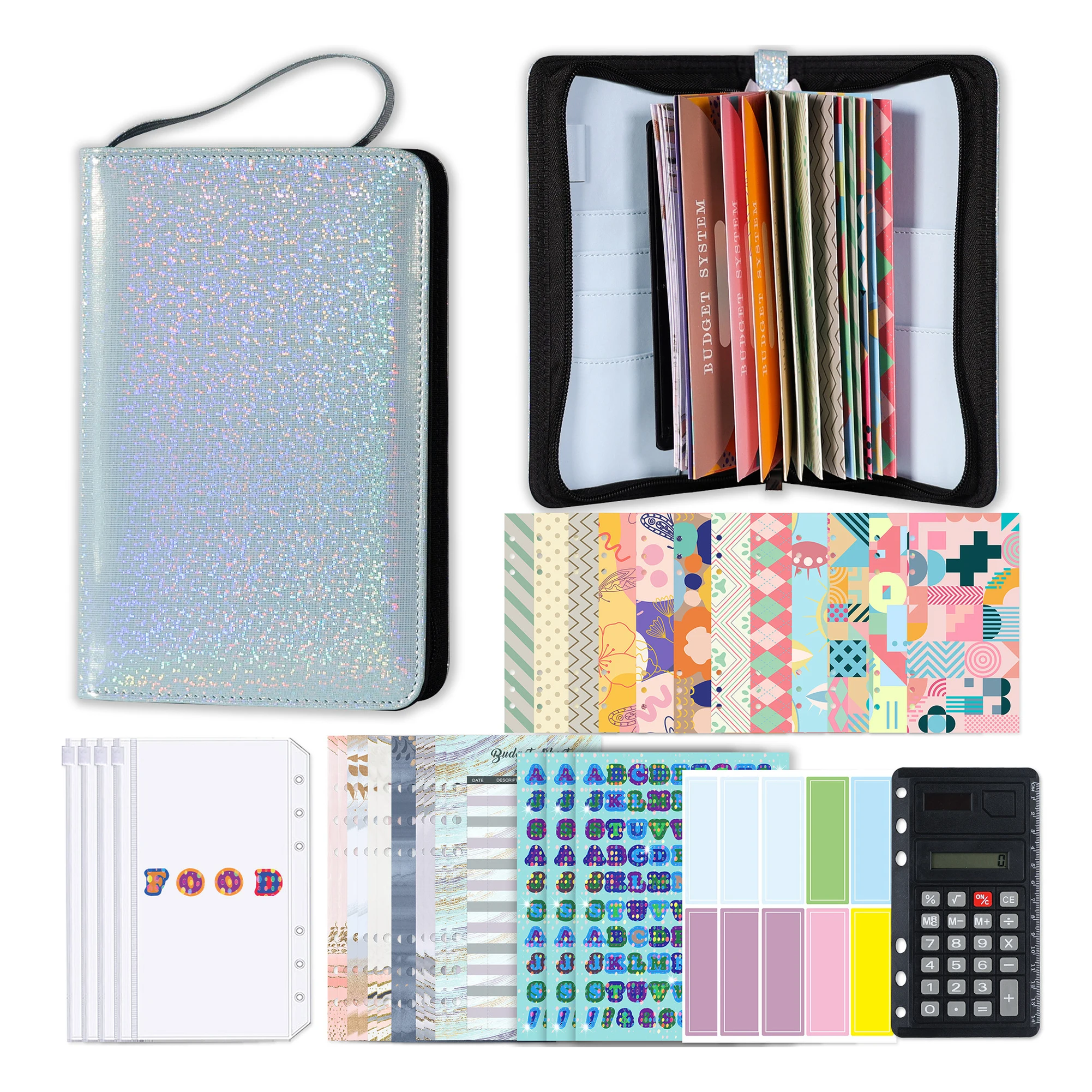 Wholesale A6 Saving Budget Binder Cash Envelopes Card Holder Leather ...