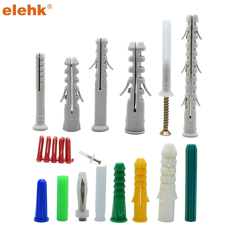Elehk Hollow Wall Plug Hollow Wall Anchors Plastic Anchor M6 Plastic ...