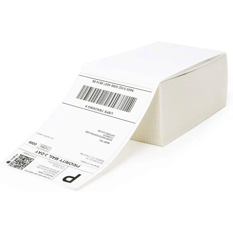 Wholesale 4x6 Thermal Sticker Labels - Waterproof & Customizable