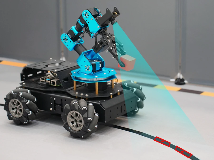 Hiwonder ArmPi Pro 6DOF Robot Arm Kit with Raspberry Pi & 4WD Chassis OEM