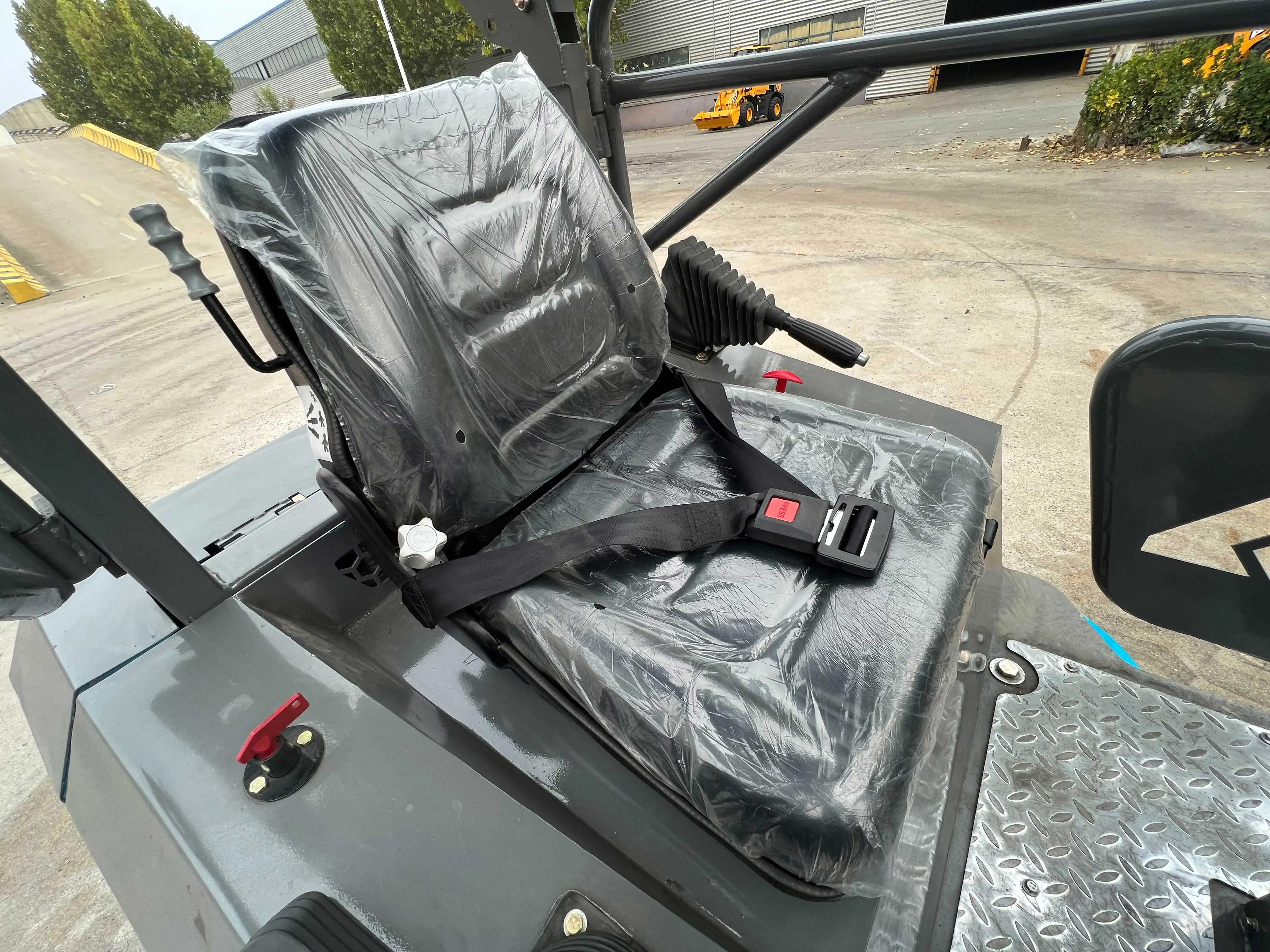 Aolite Fl12 Electric Forklift Loader Electric Mini Front End Compact ...