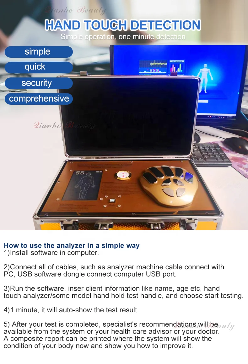 Factory Russian Serbian Thai Hungarian Vietnamese Quantum Bioresonance ...