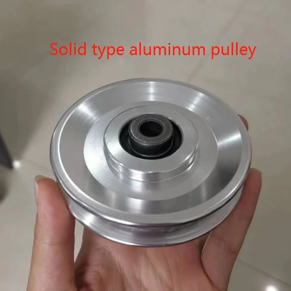 90mm Aluminum Alloy Gym Pulley Wheel with 6202-2rs Bearing for Fitness ...