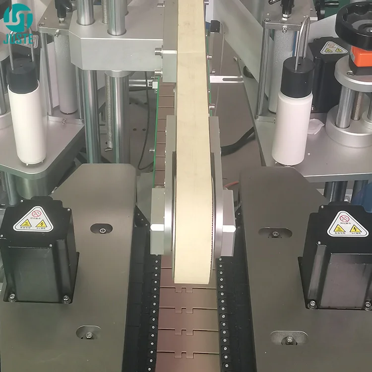 Two Side Horizontal Label Applicator Automatic Automated Fancy Sticker ...