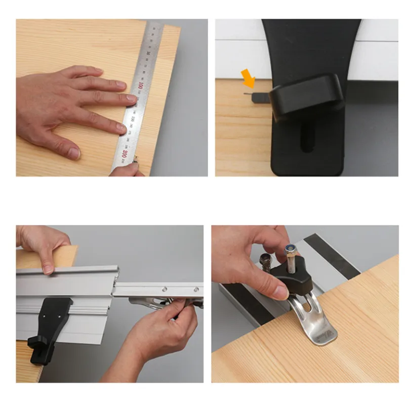 1.4m Accu-cut Guide Rail Joining Set Track Saws Aluminum Extruded ...