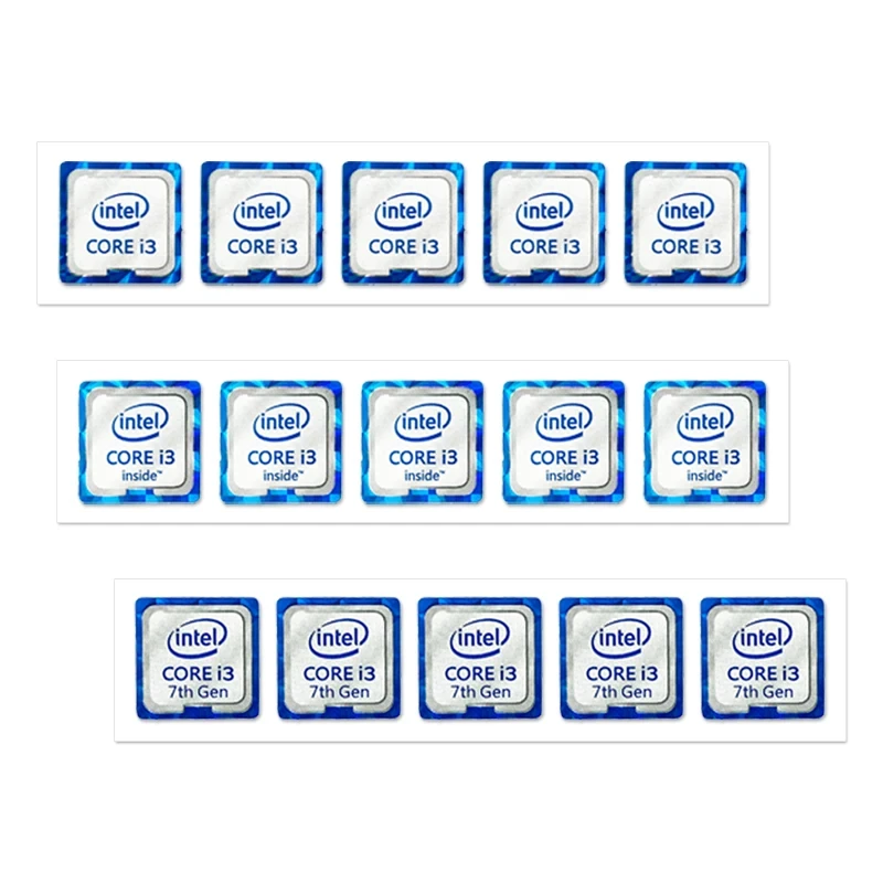 1/5pcs Label Sticker Laptop Desktop Cpu Xeon Pentium Processor Label ...