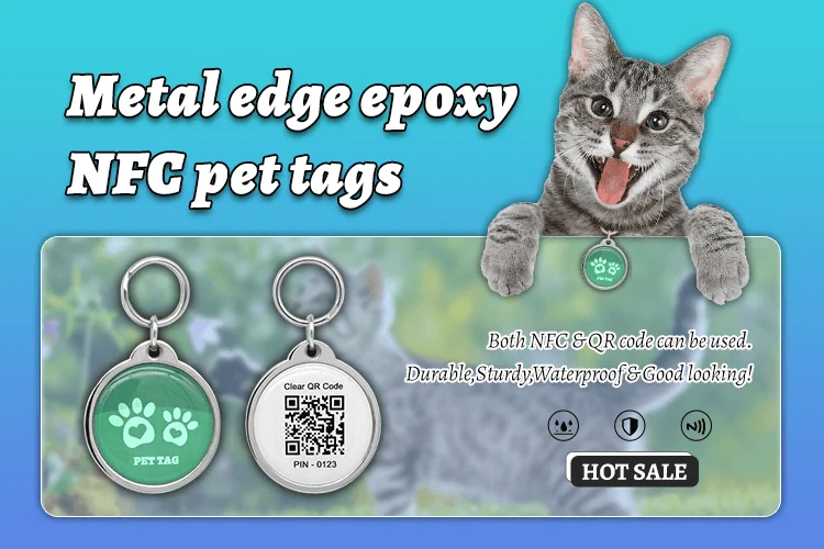 Printed Custom Qr Code Url Programmable Epoxy Nfc Keychain Tag With Pet ... Printed Custom Qr Code Url Programmable Epoxy Nfc Keychain Tag With Pet ...