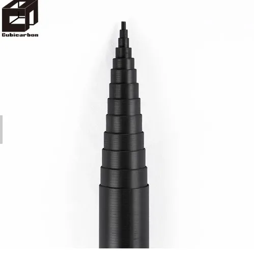 Custom 50 Feet Full Fiberglass Telescopic Pole for Outdoor Use