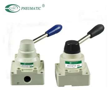 Hv Series Pneumatic Hand Control Rotary Valve - Buy Rotary Control ...