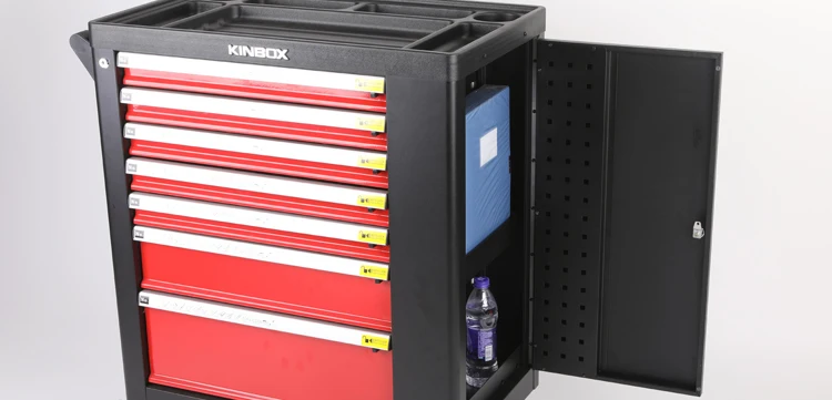 KINBOX Tool Cabinet - 232PCS Hand Tools Set for Mechanics