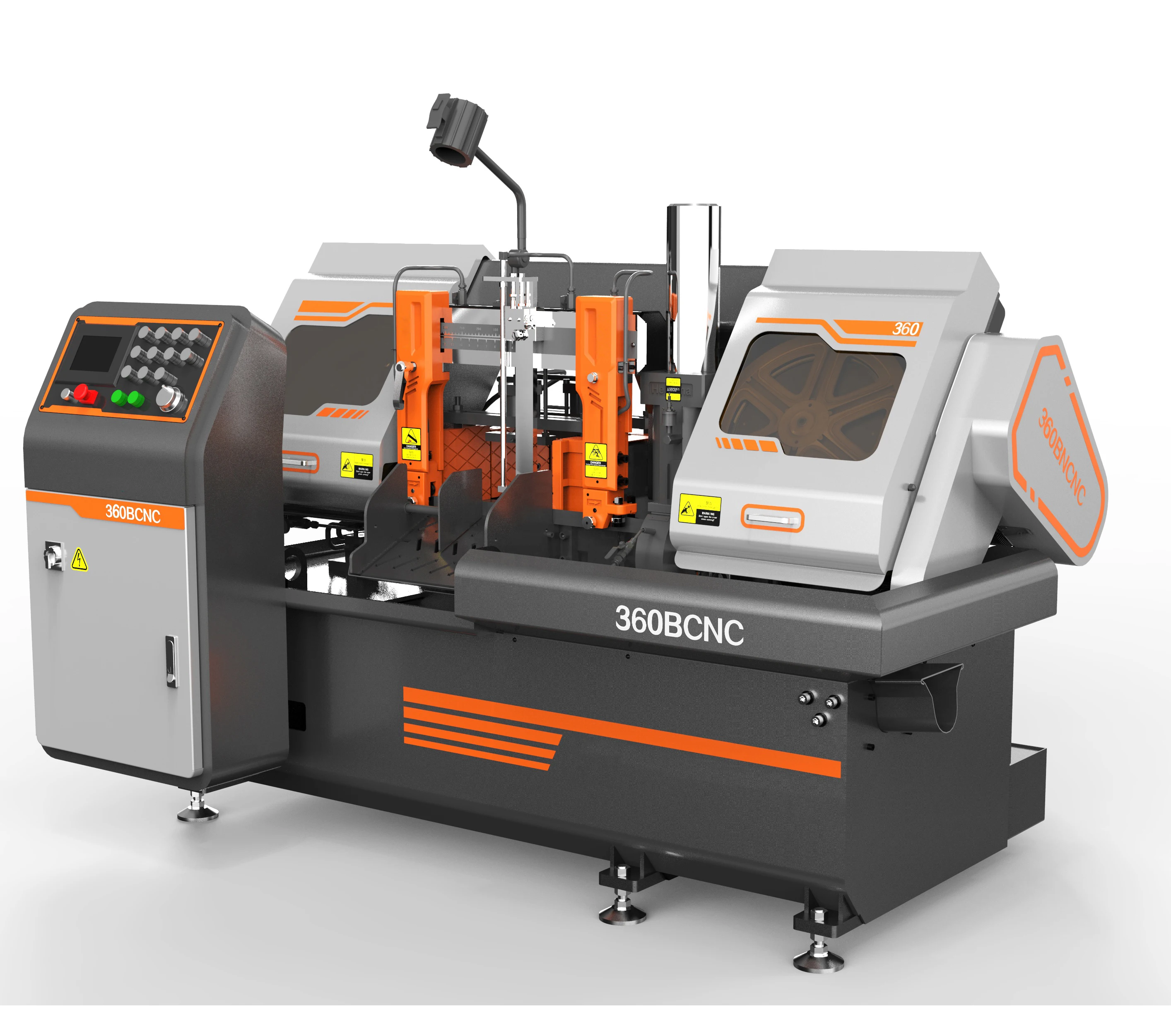 360mm Cnc Horizontal Automatic Band Saw Machine For Metal Cutting - Buy ...