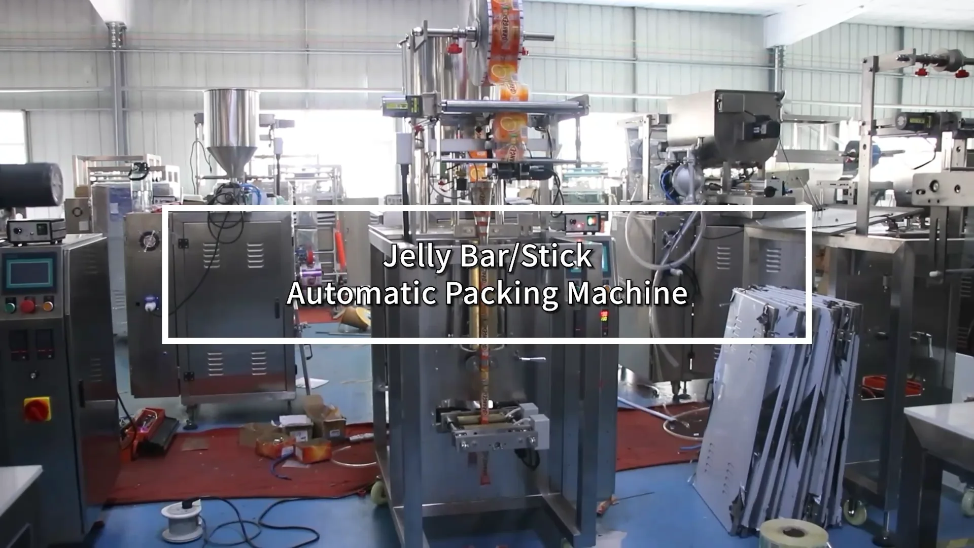 Automatic Ice Lolly Bar Popsicle Stick Packaging Machines Jelly Ice Pop ...