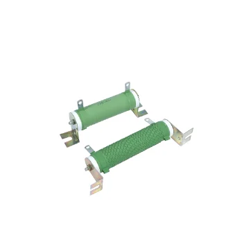 High Power Ribbon Ceramic Tube Resistor Wirewound Green Color 1ohm 50W ...