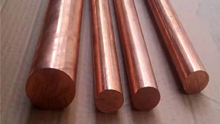 80mm Earth Rod Pure Copper Ground Copper Round Rod - Buy Earth Rod Pure ...