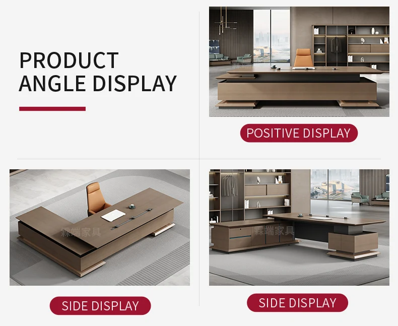 Modern Desks For Offices Big Boss Desk Wooden Director Table Design ...