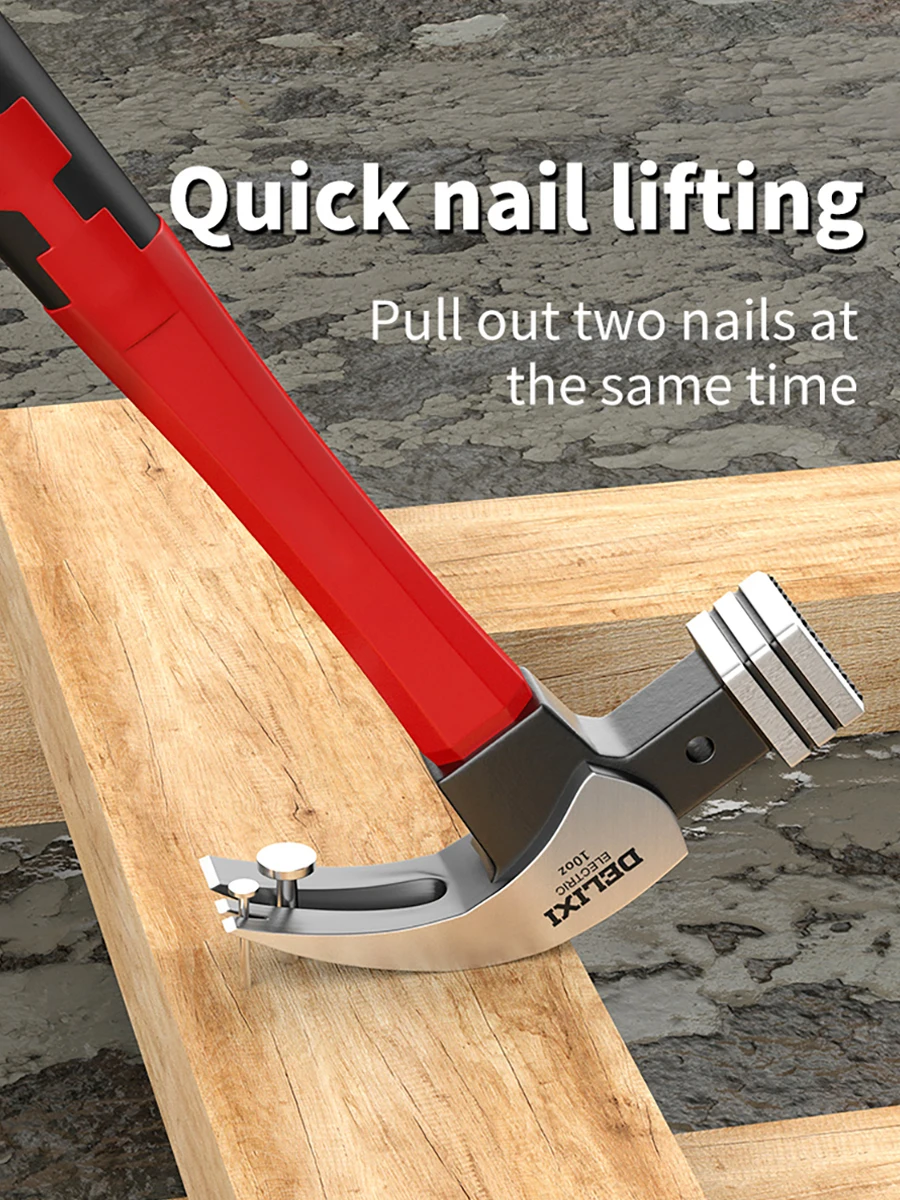 Insulated Handle Claw Hammer With Magnetic Steel Nail Hammer American ...