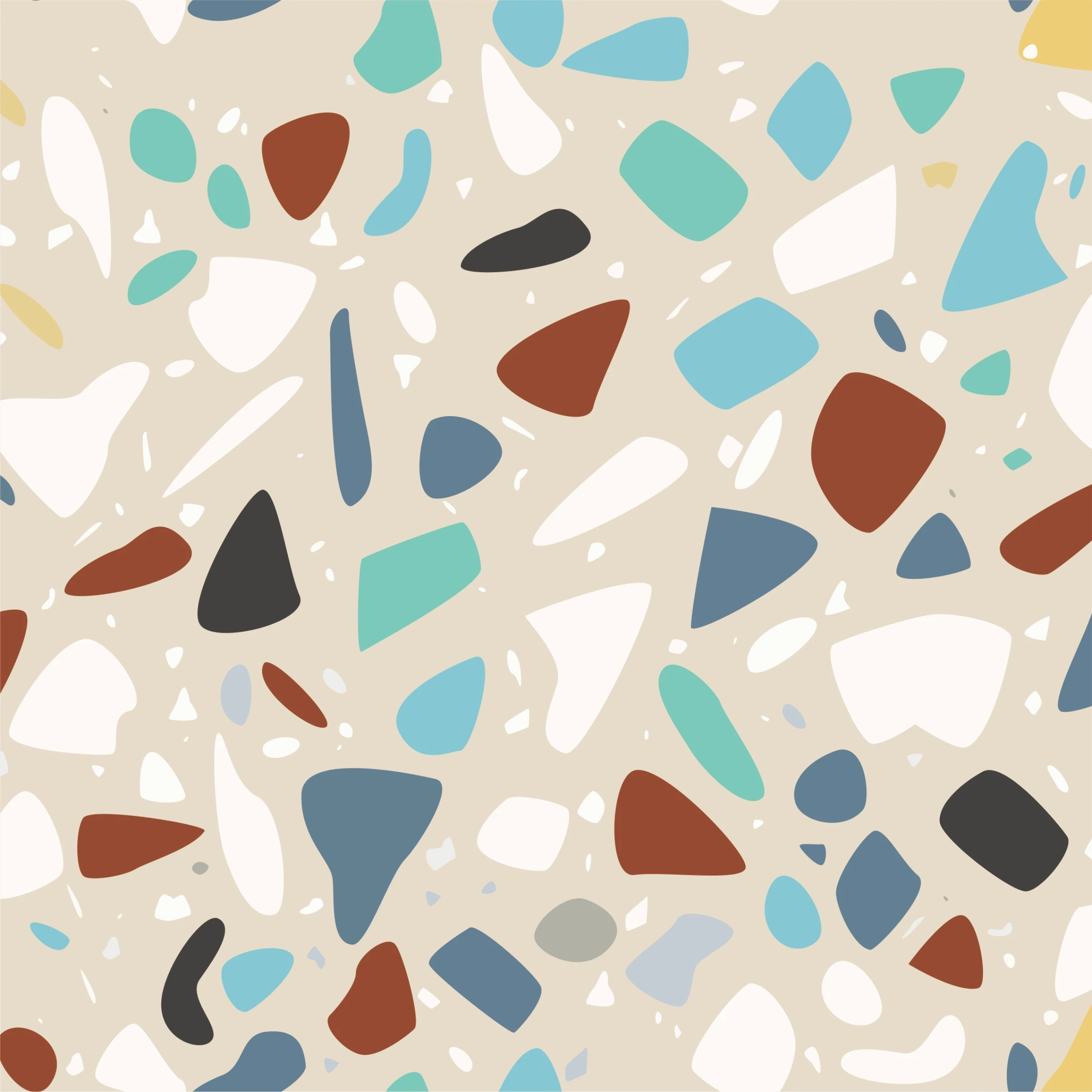 Udk Pvc 60cm Kitchen Terrazzo Stone Lampblack Sticker Waterproof & Oil ...