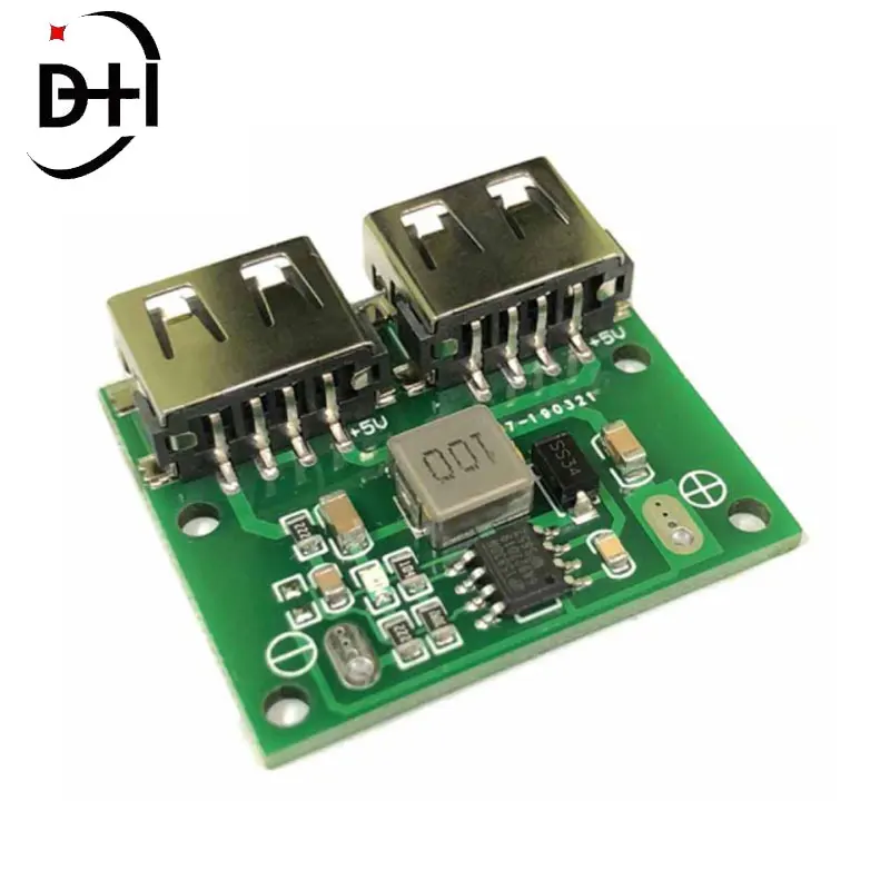 Dc-dc Step Down Charger Power Module Dual Usb Output Buck Voltage Board ...