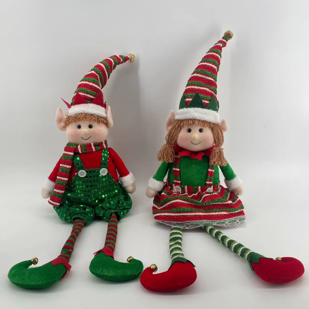 Festive Gifts Christmas Decoration Supplies Christmas Doll Elf Stuffed ...