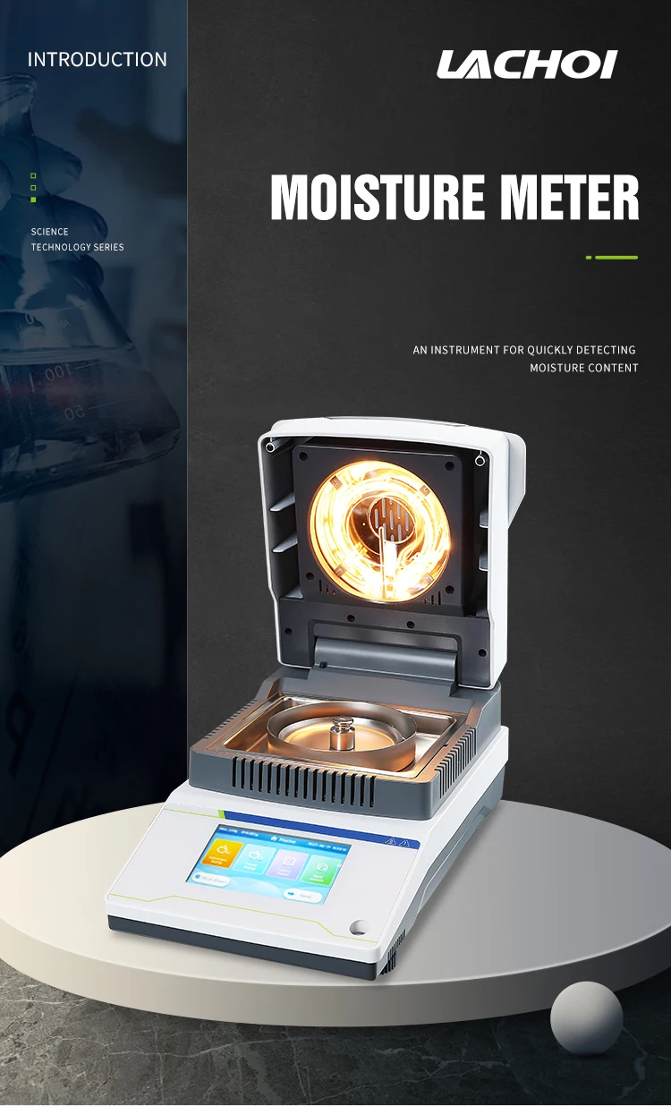 Lachoi Laboratory Digital Moisture Meter - Precision & Reliability
