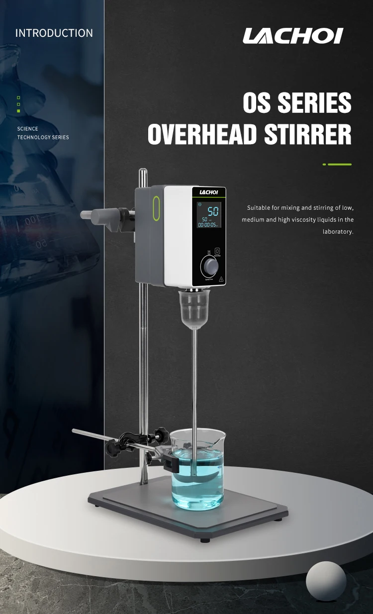 Laboratory 20l 40l 60l Large Torque Types Of Industrial Agitator High ...