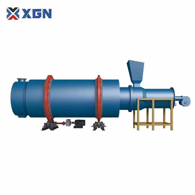 Electrically Heated High Efficiency Triple-pass Rotary Drum Dryer 3-15 ...