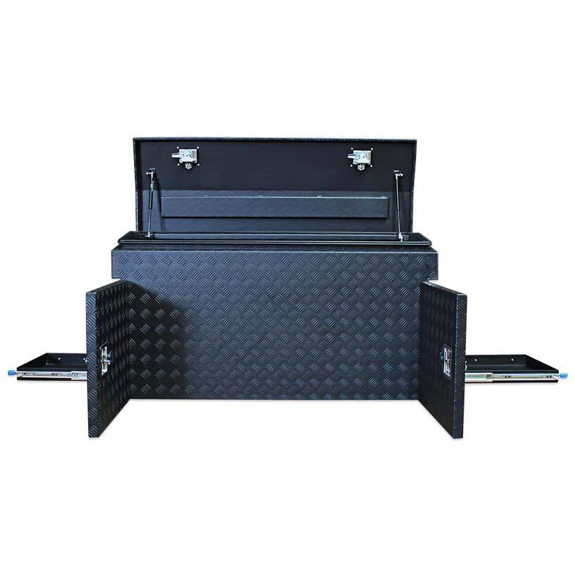 Modern Aluminium Trailer Caravan Toolbox Sliding Canopy