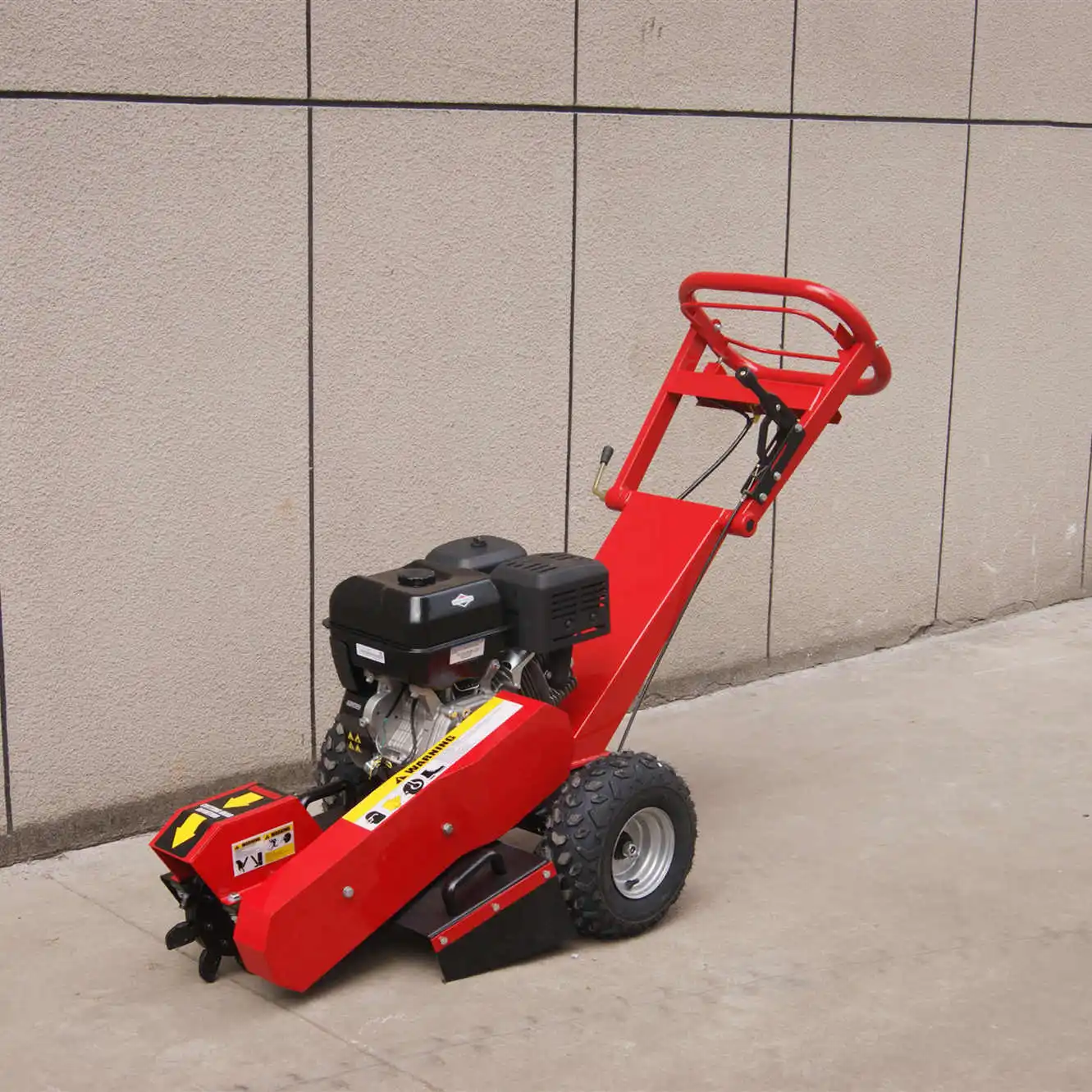 Mobile Petrol Powered Tree Stump Removing Machine With 9 Blades For ...