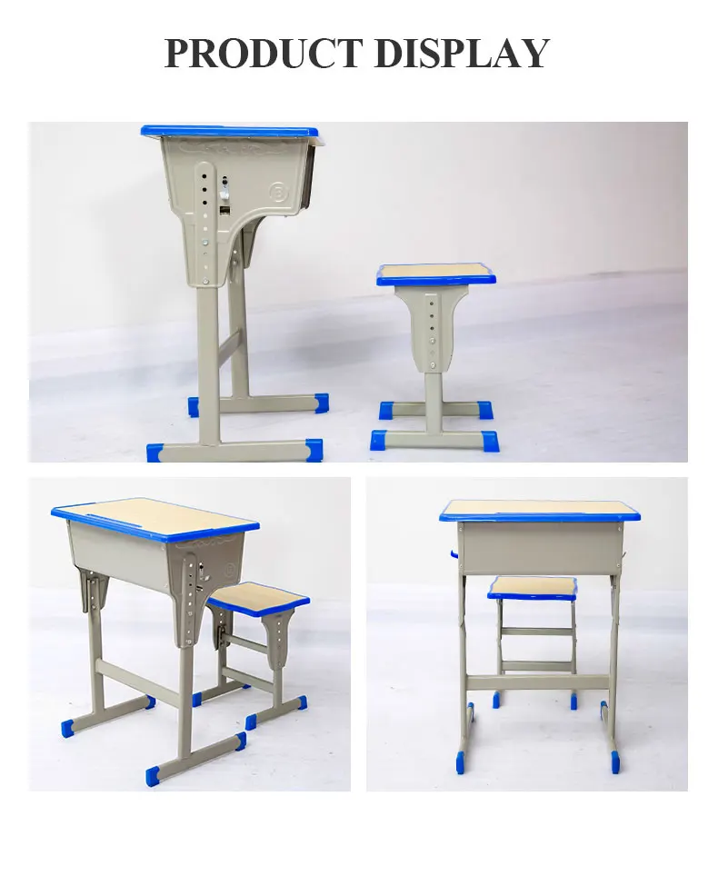 Primary School Single Student Use Classroom Tables and Chairs Set ...