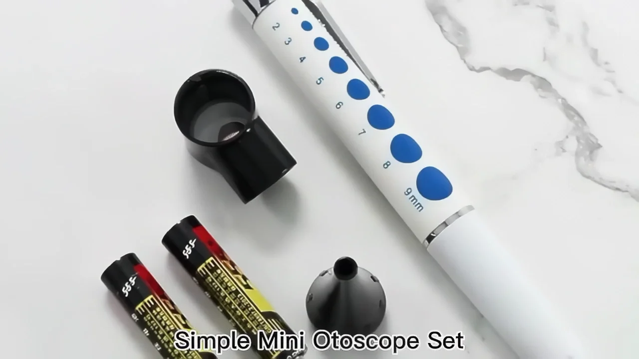 Medical Flashlight Pupil Gauge Throat Nose Ent Healthy Tool Mini Ear ...