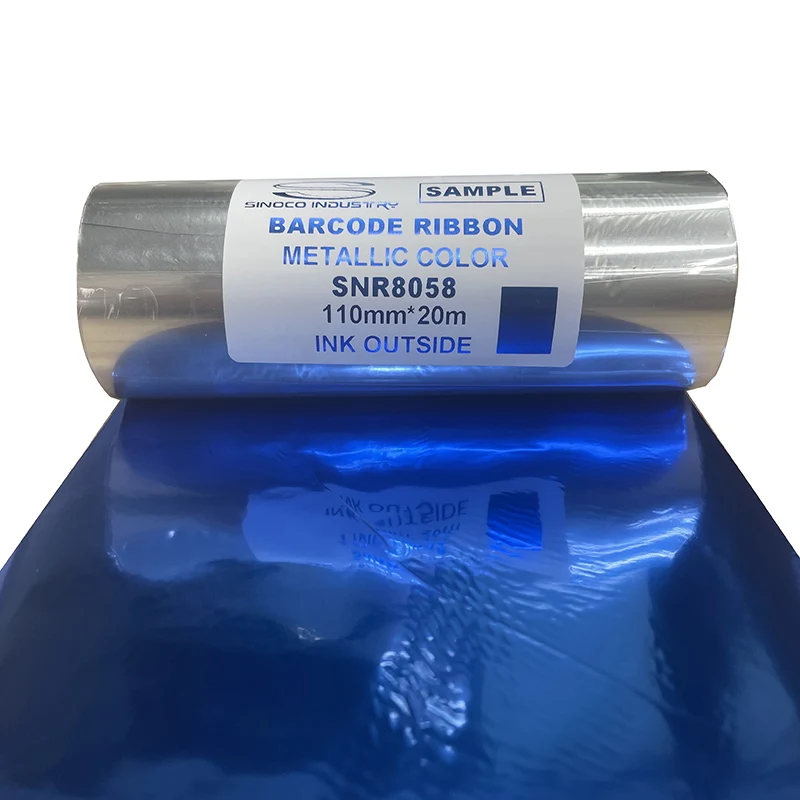 Metallic Blue/Red/Golden/Black Color Thermal Transfer Ribbon Foil ...