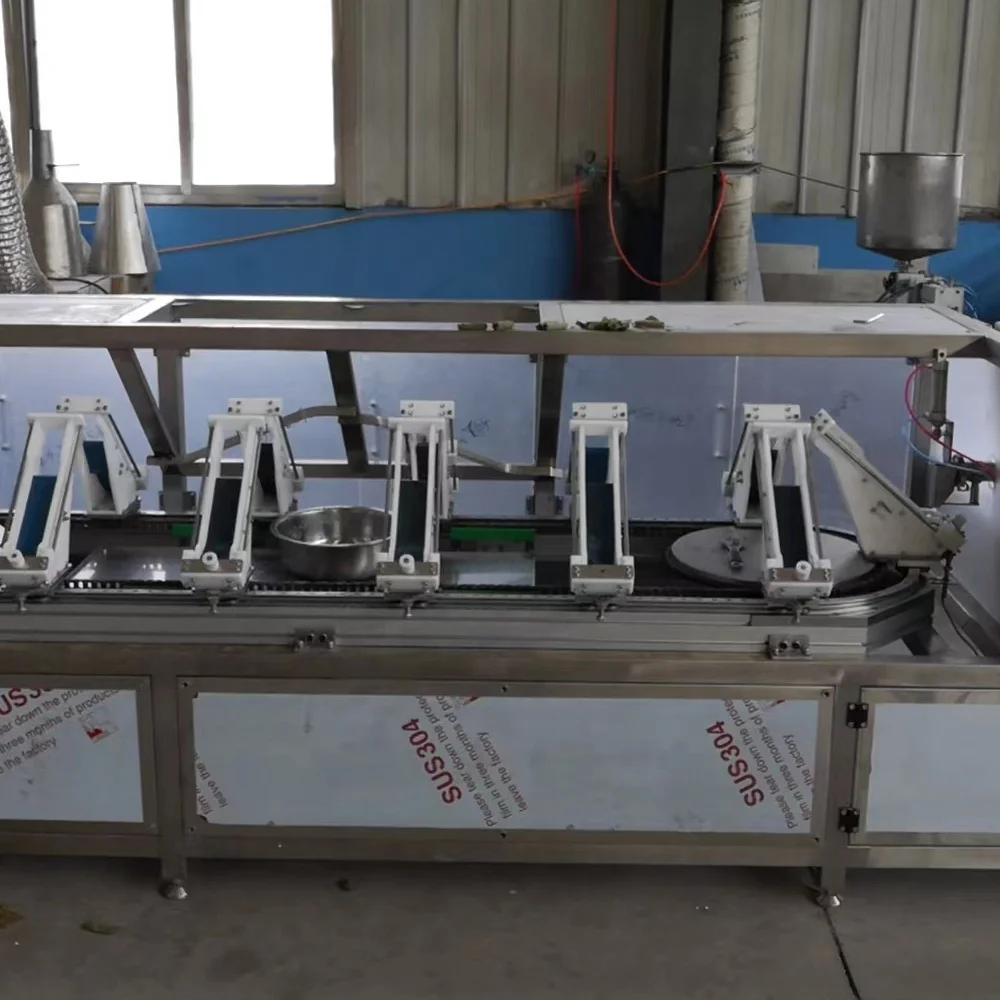 Dolma Rolling and Packing Device - Automatic Stuffed Grape Leaves Machine