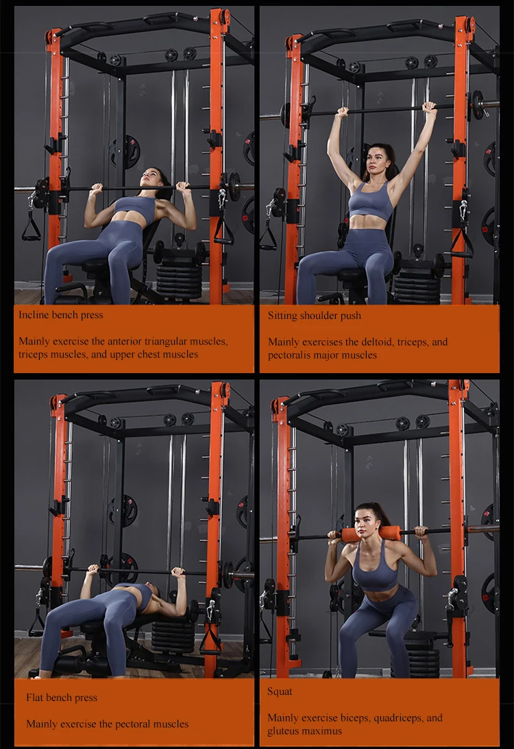 Multi Functional Home Gym Equipment - Smith Machine