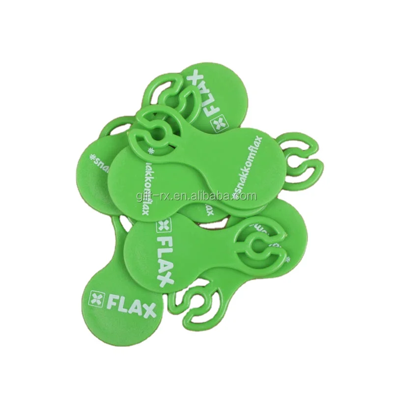 Custom Supermarket Trolley Key Token Acrylic Plastic with Iron Metal 2/ ...