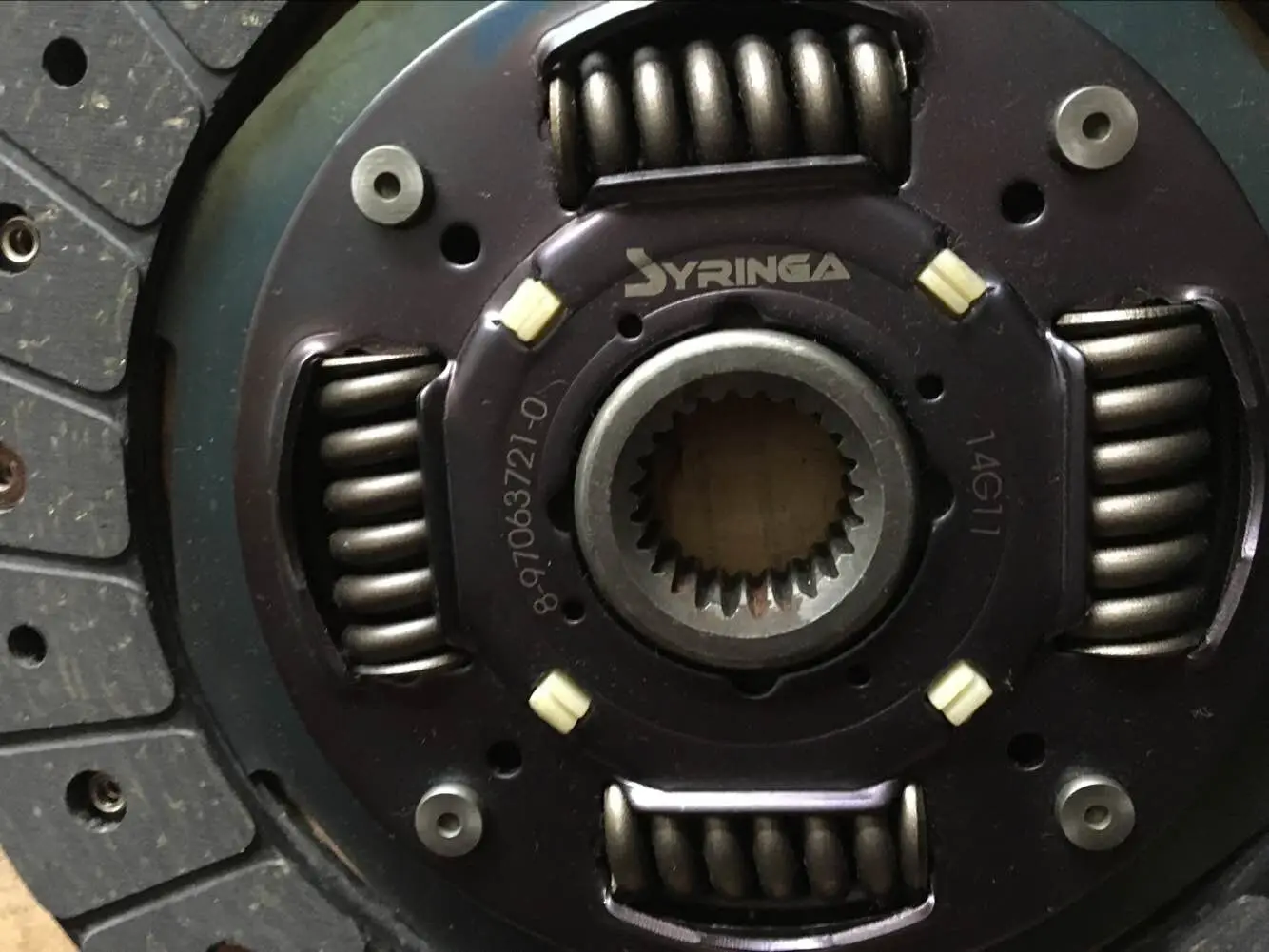 TFR TFS 225*24 Clutch Disc for 4JA1 Diesel & 4ZC1 Gasoline Engines