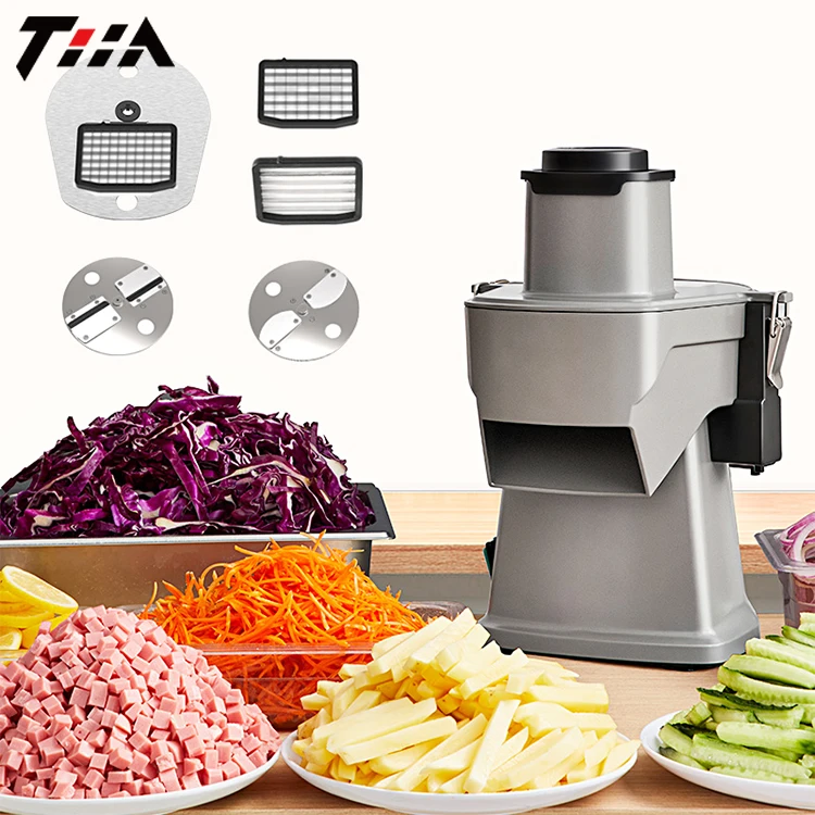 Restaurant use Commercial vegetable slicer carrot potato cucumber onion cutting machine Multi ...